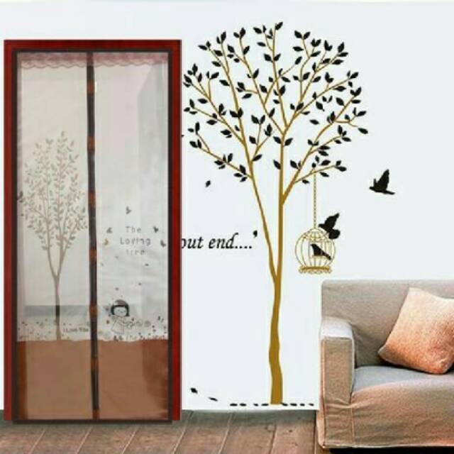 Jual Tirai Pintu Magnet, Jaring Pintu, Jaring Magnet, Tirai Pinguin ...