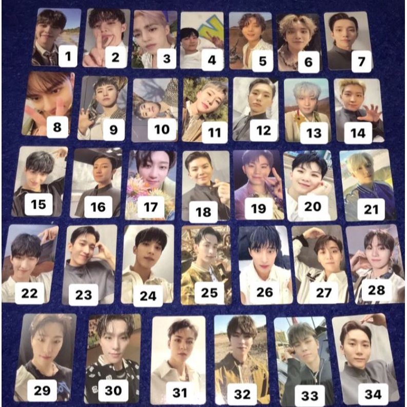 Jual PHOTOCARD SEVENTEEN FACE THE SUN | Shopee Indonesia