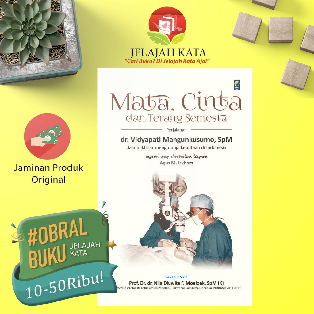 Jual BUKU MATA, CINTA DAN TERANG SEMESTA - PERJALANAN DR.VIDYAPATI ...