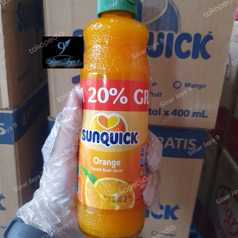 Jual Sunquick Orange 400ml Sirup / Sunquick Jeruk 400ml Sirup | Shopee ...