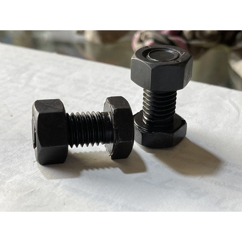 Jual BAUT MUR BAJA M12 x 25 x 1.75 - BAUT MUR BAJA KUNCI 19 PANJANG 2.5 CM GRADE 8.8 DRAT KASAR ...