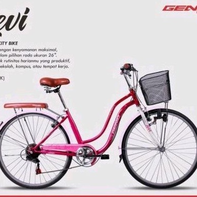 Jual CTB Sepeda Mini Cewek Perempuan Keranjang 24 26 Anak Remaja Dewasa ...