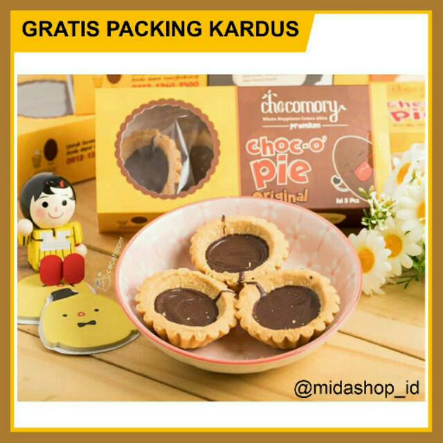 Jual Chocomory Pie Original Chocolate Snack Coklat Cokelat Cimory Kue ...