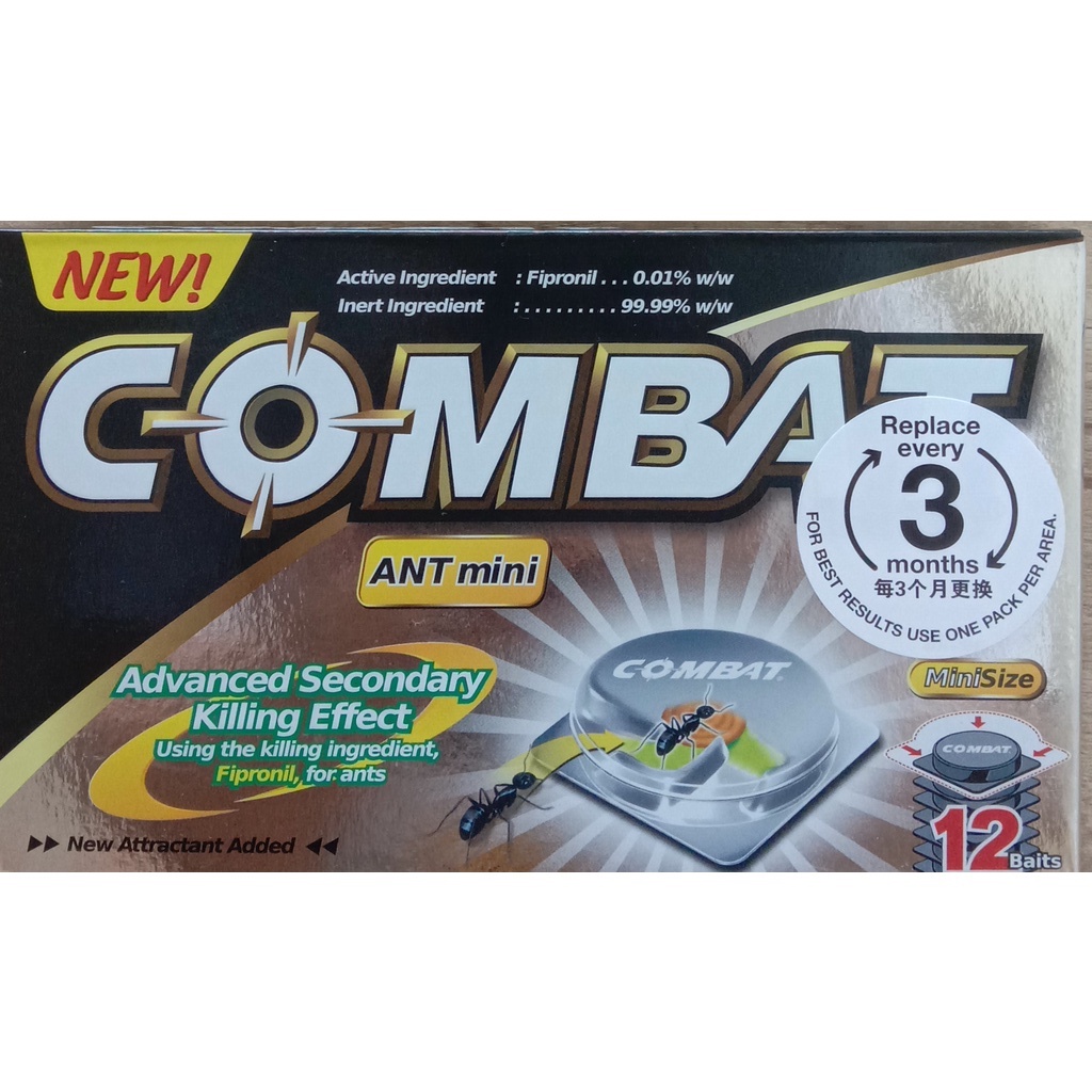 Jual Combat Ant Mini - Racun Semut - Isi 12 - Made in Korea | Shopee ...