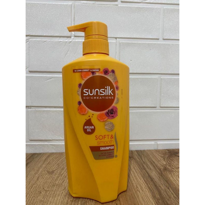 Jual shampoo Sunsilk 650ml soft n smooth (kuning) | Shopee Indonesia