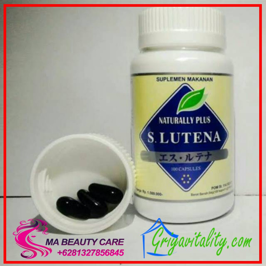 Jual Slutena - S lutena Softgel Lutein Naturallyplus Original Buy 3 ...