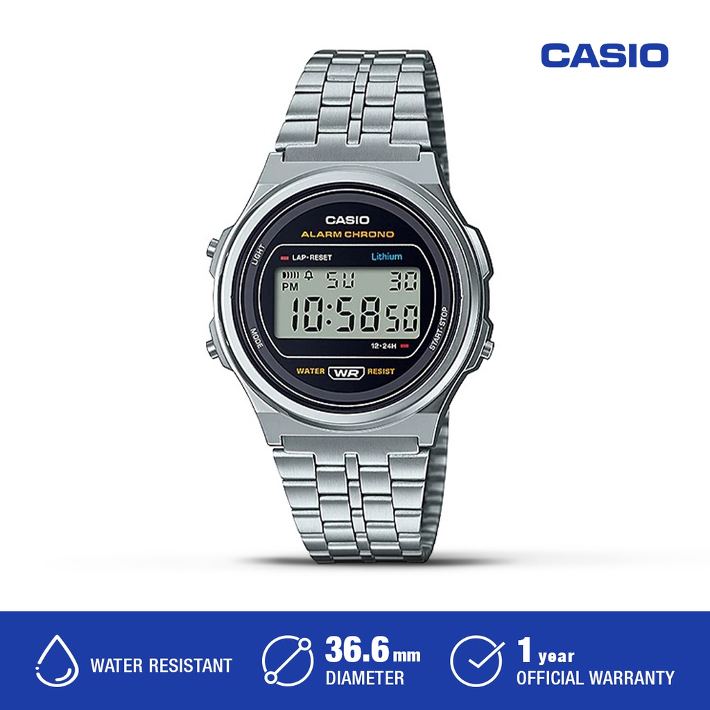 Jual Casio Jam Tangan Digital A171WE-1ADF | Shopee Indonesia