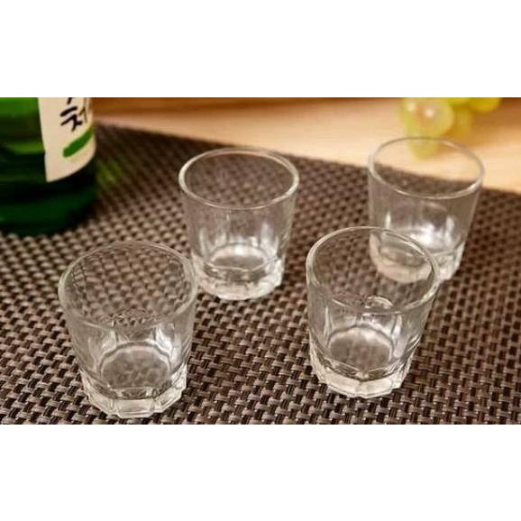 Jual Gelas soju - soju glass drink - gelas mini one shot glass - wine ...