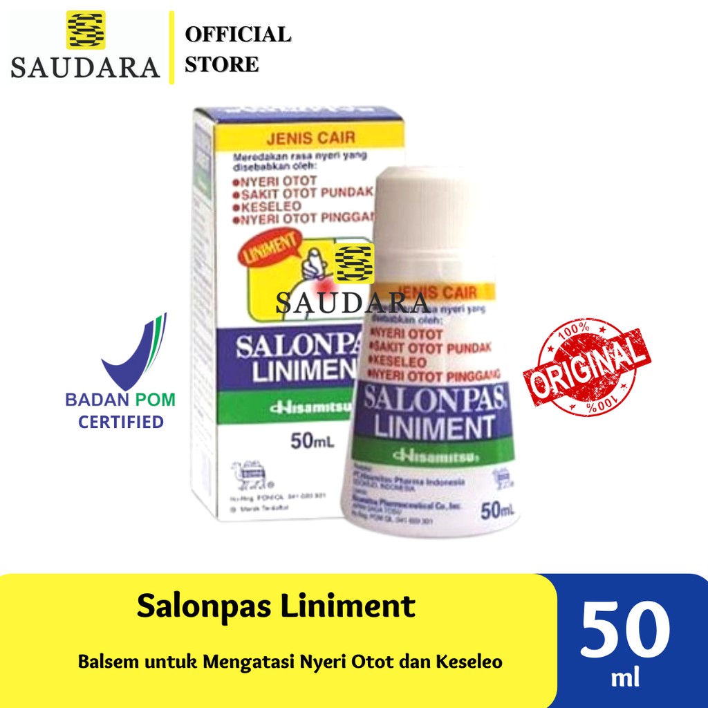 Jual Salonpas Liniment 50 Ml, Salonpas Liniment 30 Ml | Shopee Indonesia