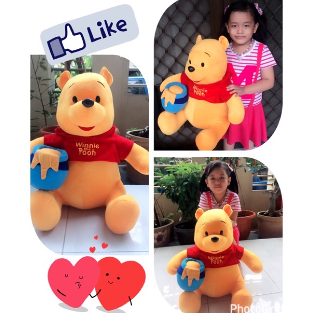 Jual Boneka winnie the pooh jumbo | Shopee Indonesia