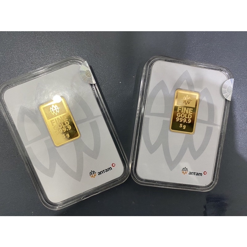 Jual LM Antam Indonesia 5gr KEMASAN BARU | Shopee Indonesia
