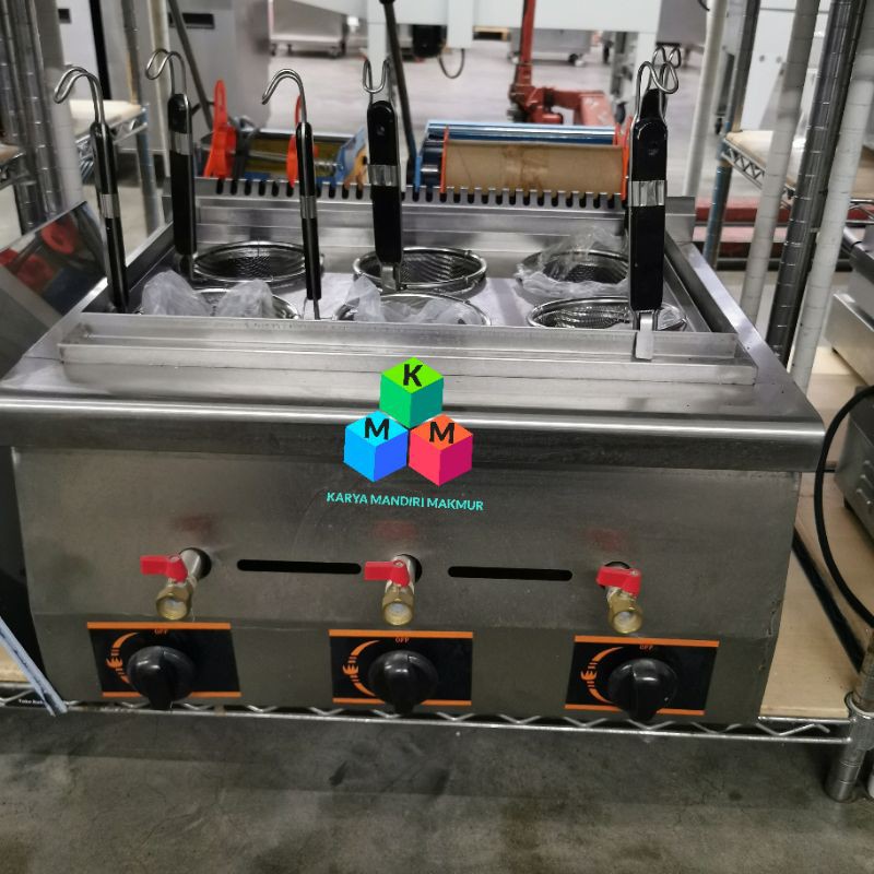 Jual PANCI REBUS MIE GAS NOODLE BOILER 6 BASKET MERK KING CHEF | Shopee Indonesia