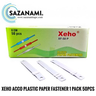 Jual XEHO ACCO PLASTIC PAPER FASTENER MAP PENGIKAT KERTAS ACCO 50PCS ...