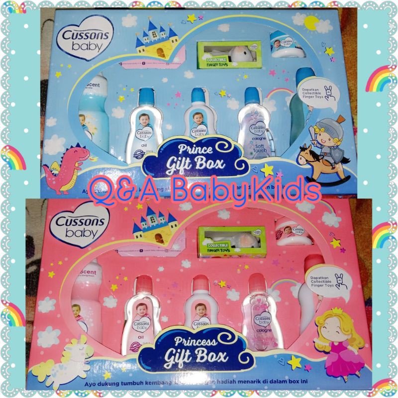 Jual CUSSONS Baby Gift Set Box / CUSSONS Perlengkapan Mandi Bayi ...