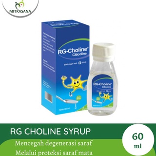 Jual RG-CHOLINE Syrup 500MG/ 5 ML 60 ML | Shopee Indonesia