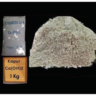 Jual Kalsium hydroksida / kapur CaOh2 - 1kg | Shopee Indonesia