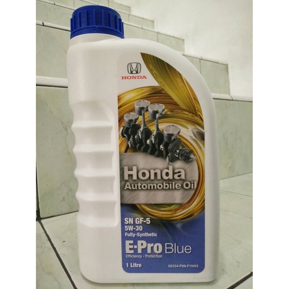 Jual Oli Honda Epro Blue SAE 5W/30 API SN Full Sintetik 1 liter ...