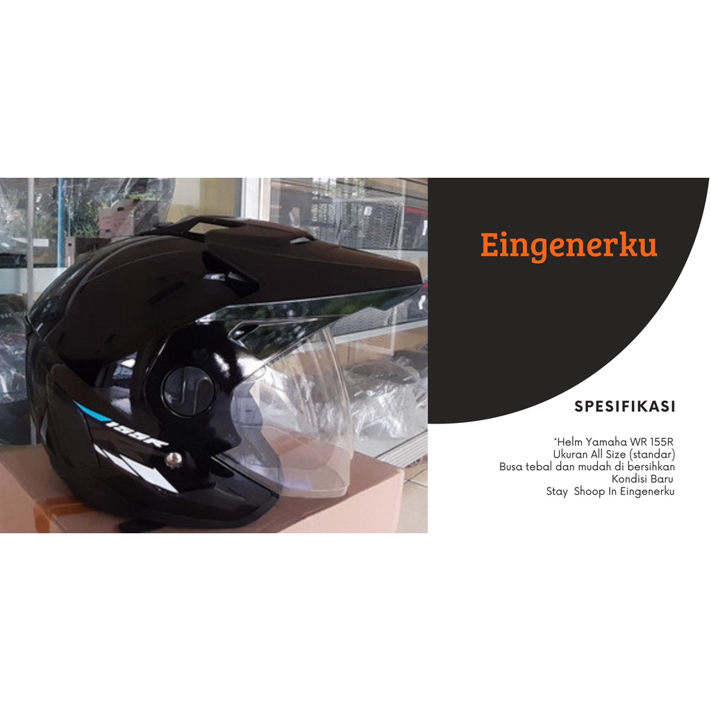 Jual Helm Yamaha WR 155R | Shopee Indonesia
