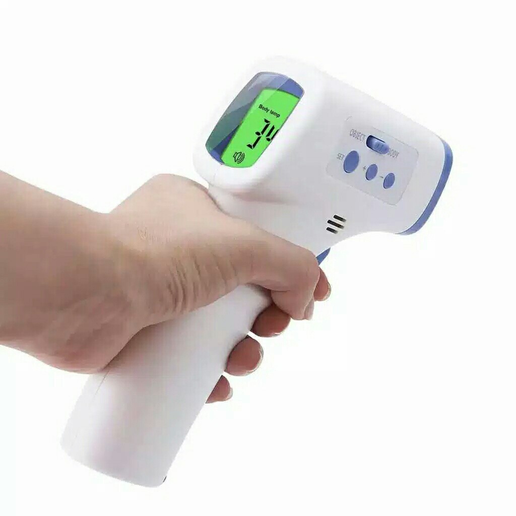 Thermogun Thermometer Digital Infrared Gun Termometer Suhu Tubuh