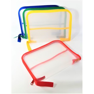 Jual MAP ZIPPER SLETING JARING JALA A5 MAP TENTENG PLASTIK MAP DOKUMEN ...