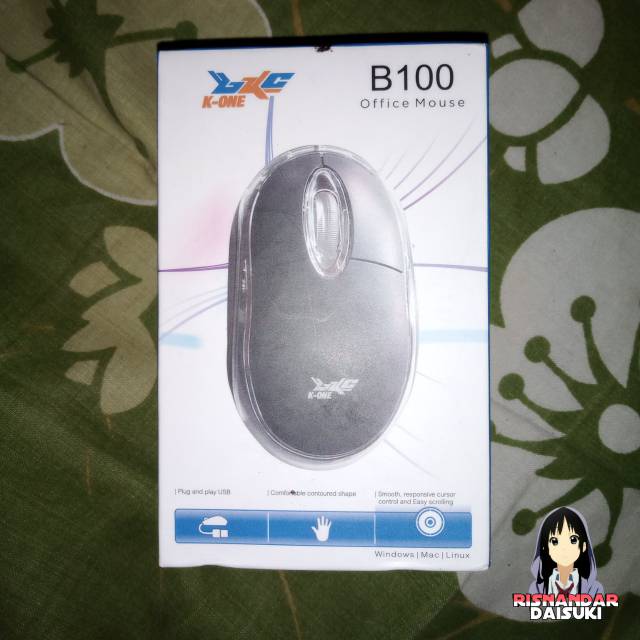 Jual Mouse USB Biasa murah lampu merah merk K-one | Shopee Indonesia