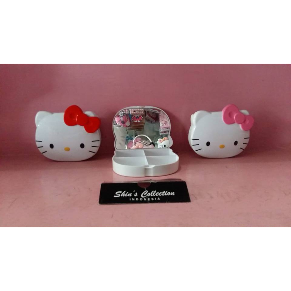Jual tempat aksesoris mini muka hello kitty | Shopee Indonesia
