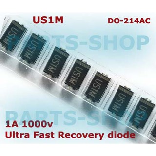 Jual UltraFast SMD Dioda US1M 1A 1000V Ultra Fast Diode recovery 1 A ...