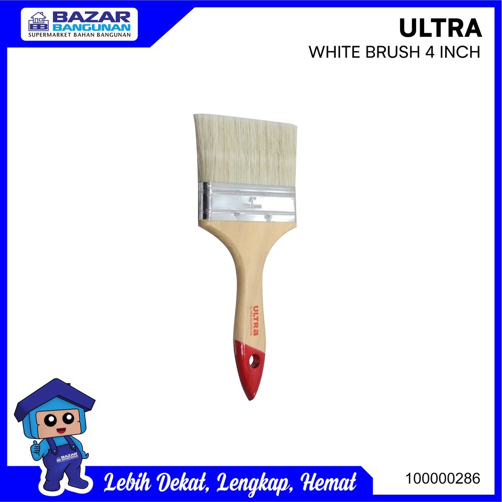 Jual Ace Oldfields - Kuas Cat Minyak Tembok Paint Brush Ultra 4 Inch In ...