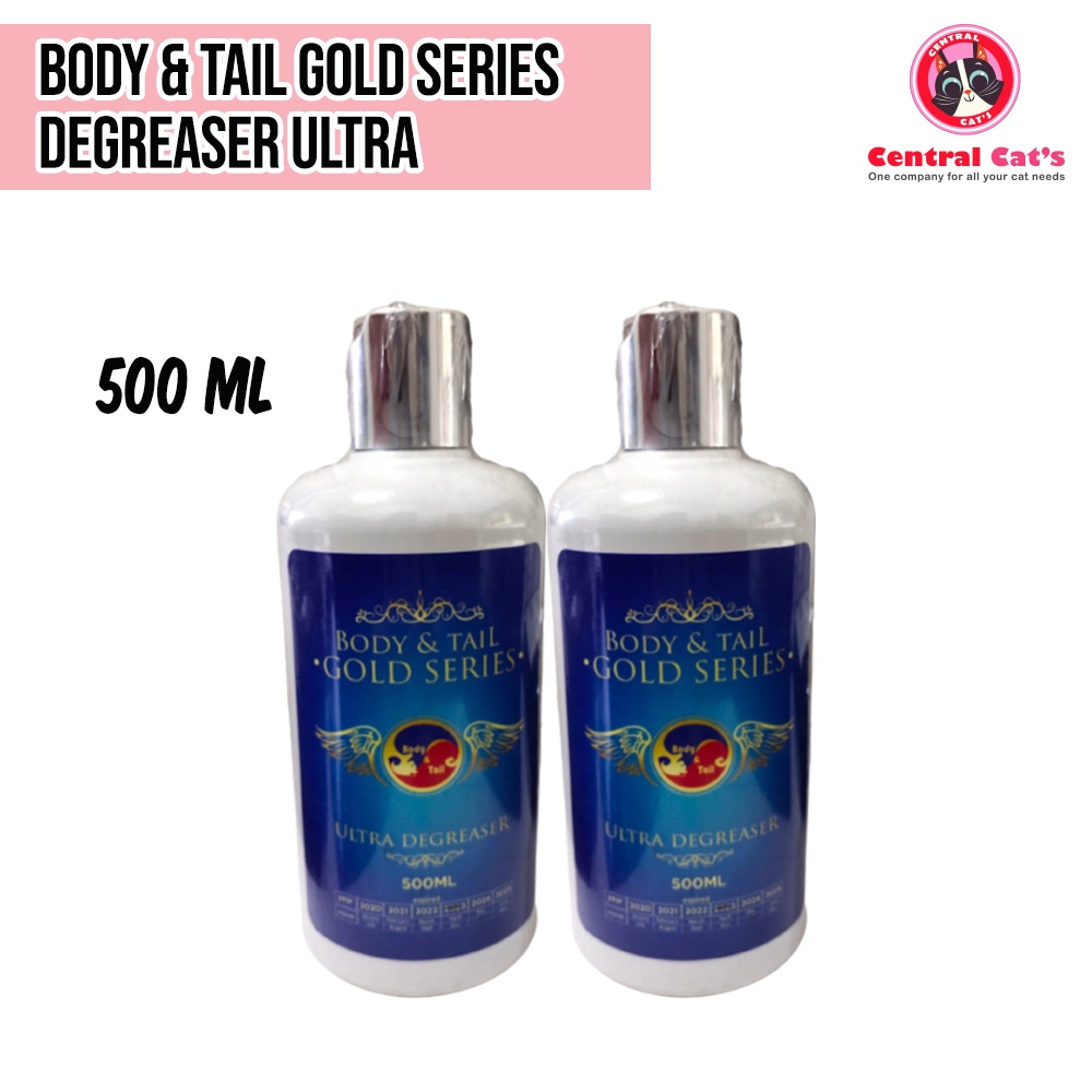 Jual Body & Tail Gold Series Degreaser Ultra Grooming Shampoo Kucing & Anjing 500ml | Shopee ...