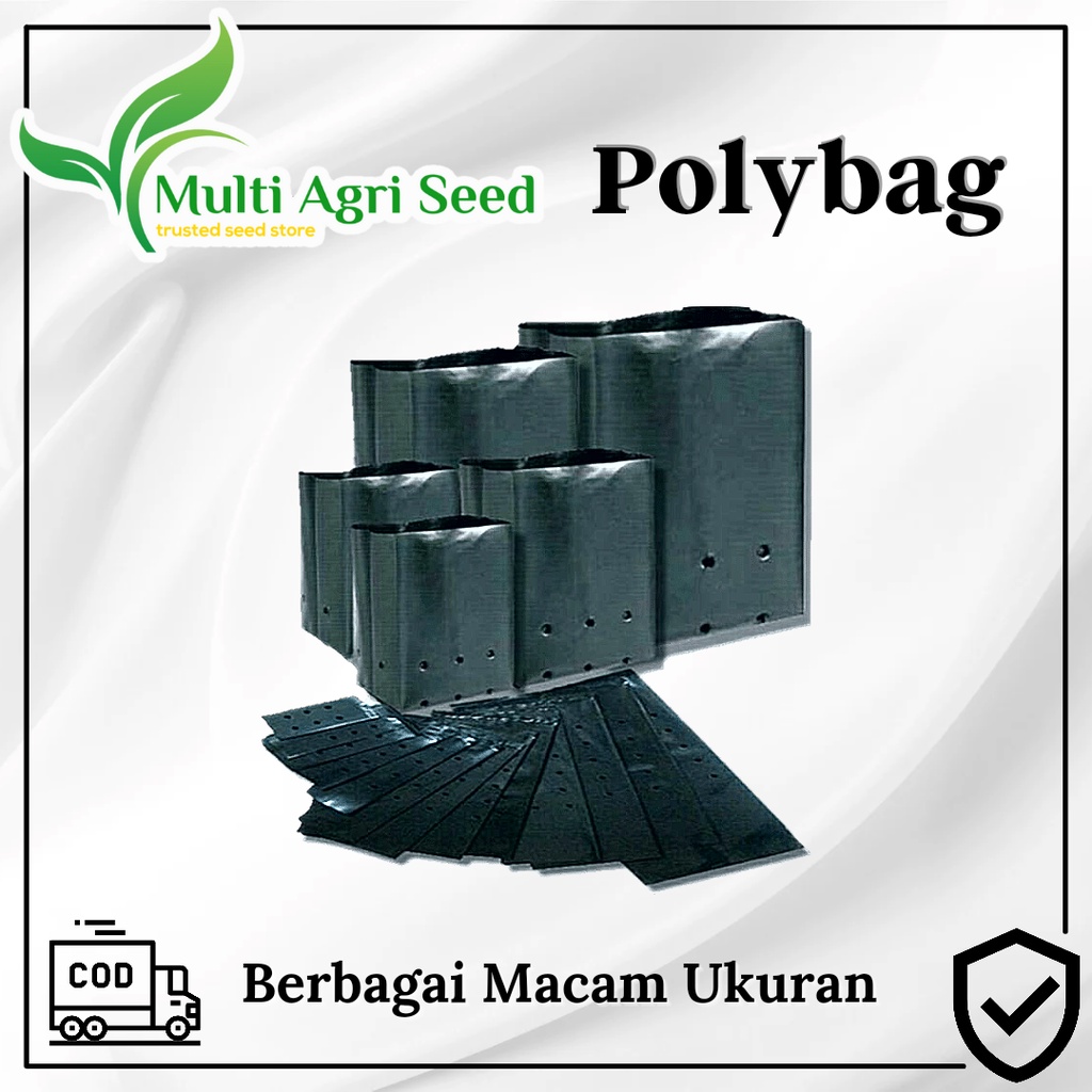 Jual Polybag Tanaman 12x12 15x15 20x20 25x25 Plastik Polibag Polibeg ...