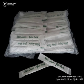 Jual ansell white sugar stick gula pasir putih stik sachet 8gr x 60 ...