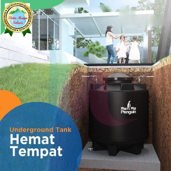 Jual Penguin TP 55 Ground Tank Toren Air Pendam 500 L Tangki Tanam ...