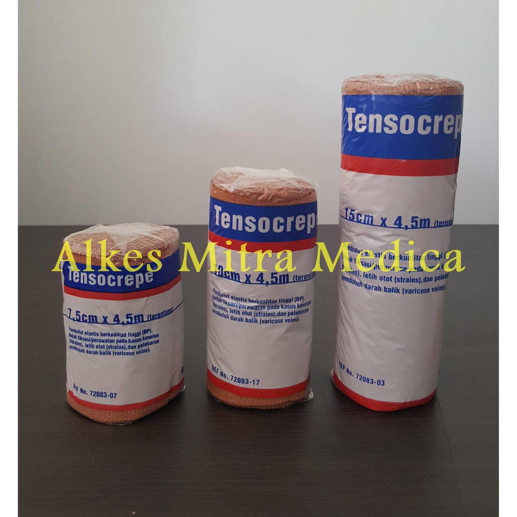 Jual Tensocrepe / perban elastis 7.5cm , 10cm , 15cm Indonesia|Shopee ...
