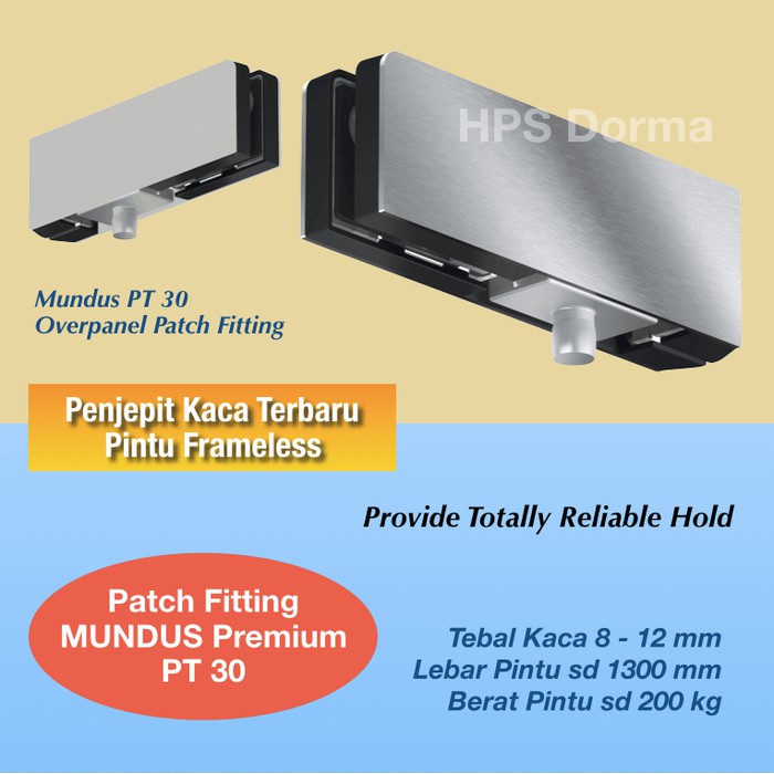 Jual Patch Fitting PT 30 MUNDUS Premium Dorma (Overpanel Patch) | Shopee Indonesia