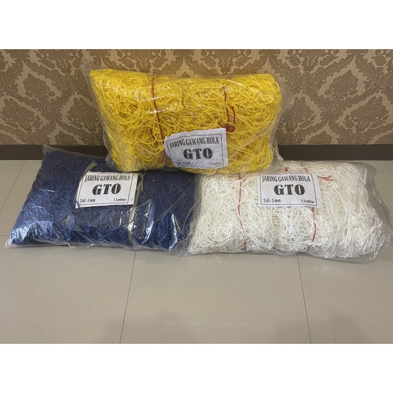 Jual Jaring Gawang Bola Lapangan Besar GTO 5mm 1set | Shopee Indonesia