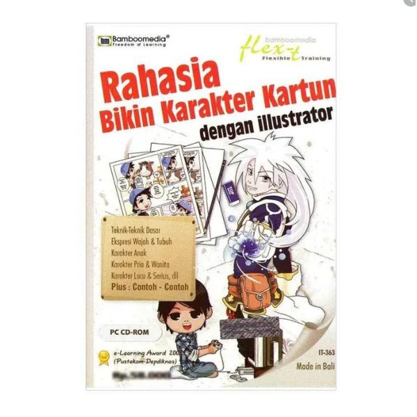 Jual Bamboomedia dvd cd tutorial Rahasia Bikin Karakter Kartun Software ...