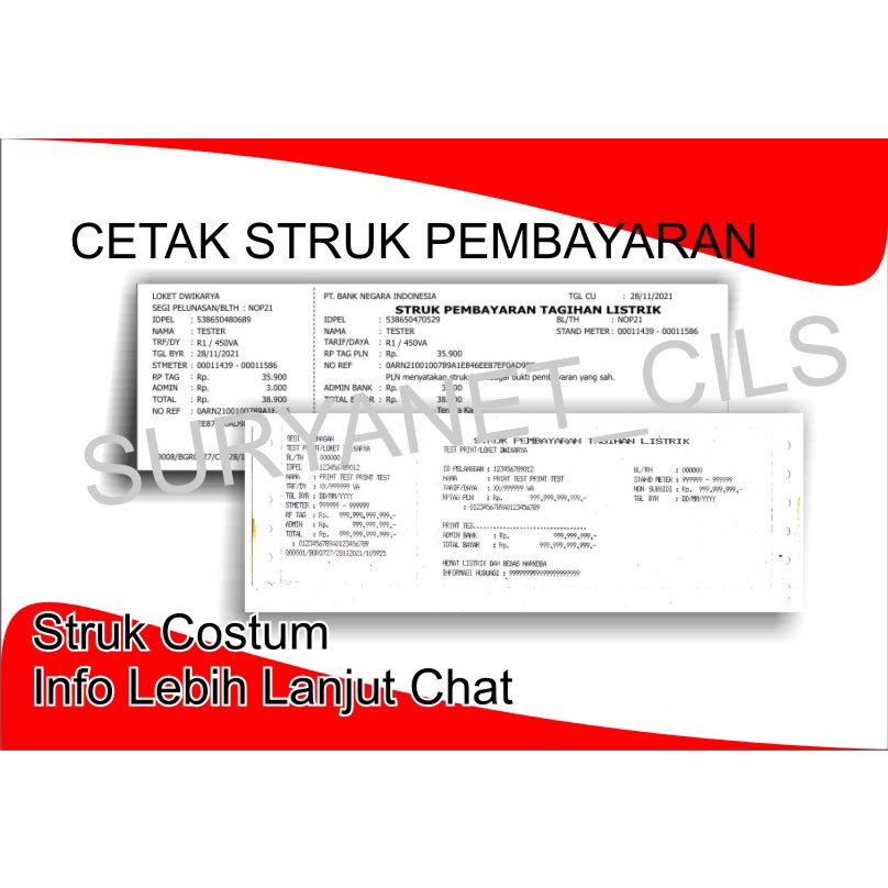 Jual Cetak STRUK Indonesia|Shopee Indonesia