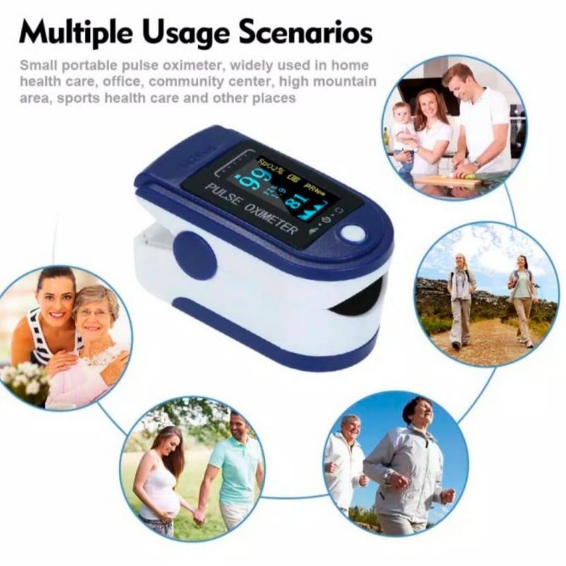 Jual Pulse Oximeter Alat Pengukur Denyut Nadi/Denyut jantung Original ...