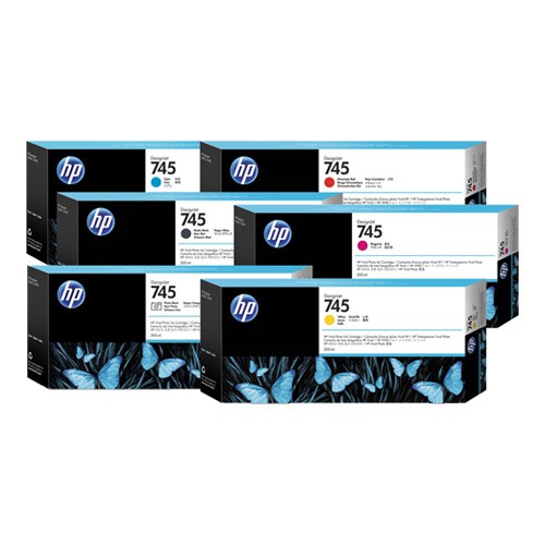 Jual Tinta Plotter HP 745 300-ml Photo Black DesignJet Ink Cartridge ...