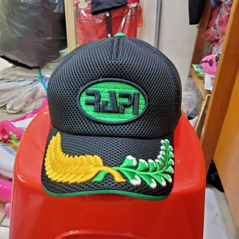 Jual Topi RAPI Logo Ovale (Bisa Bordir nama dan call sign) | Shopee ...