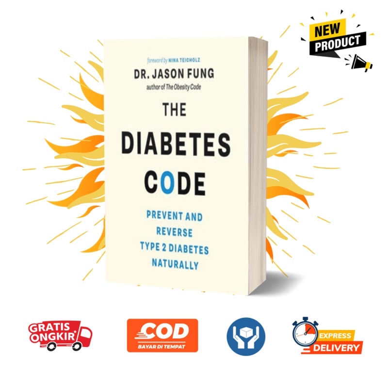 Jual Buku The Diabetes Code - Dr. Jason Fung ( English ) | Shopee Indonesia
