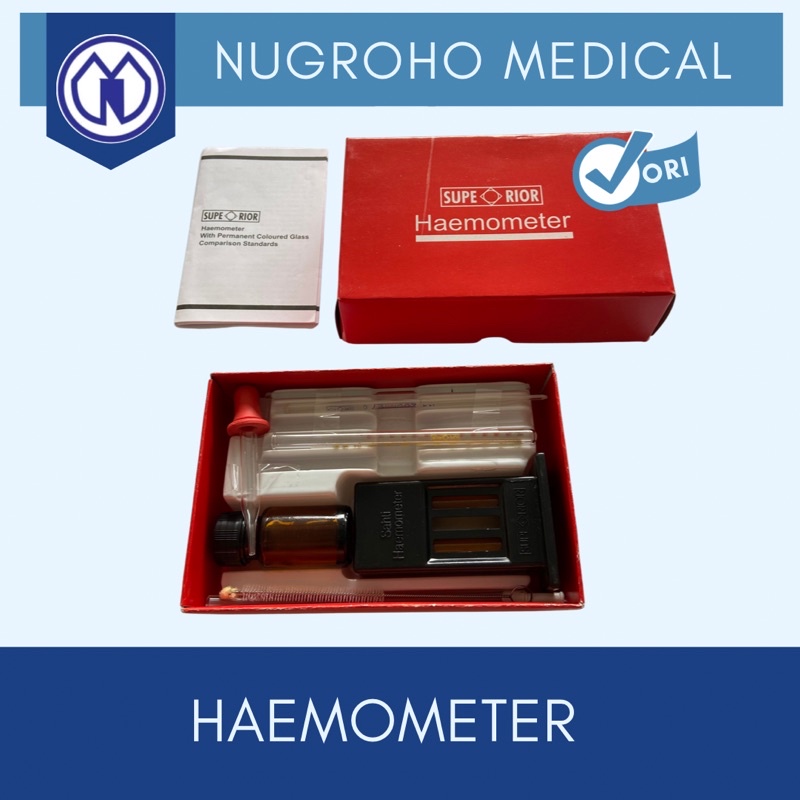 Jual HAEMOMETER HB SAHLI SET | Shopee Indonesia