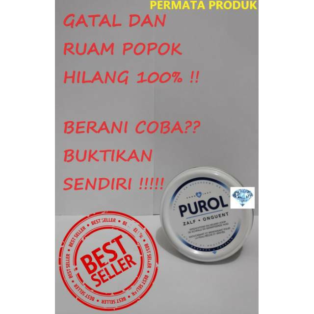 PUROL ZALF , PUROL ZALF ONGUENT , SALEP GATEL ( ORI BELANDA ) | Shopee ...