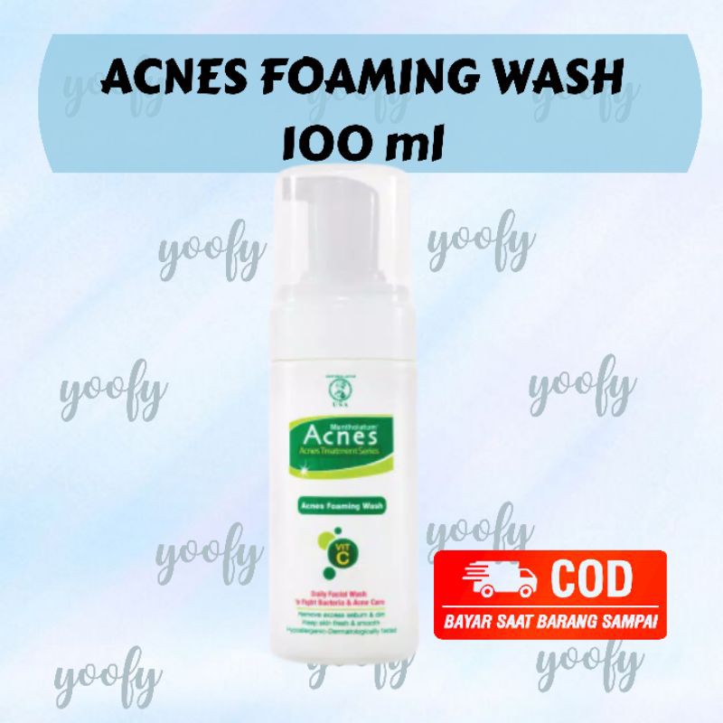 Jual ACNES FOAMING WASH 100 ml / ACNES FACE WASH / ACNES FOAMINGWASH ...