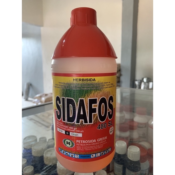 Jual HERBISIDA SIDAFOS 900 ml 480SL SISTEMIK PEMBASMI RUMPUT | Shopee ...