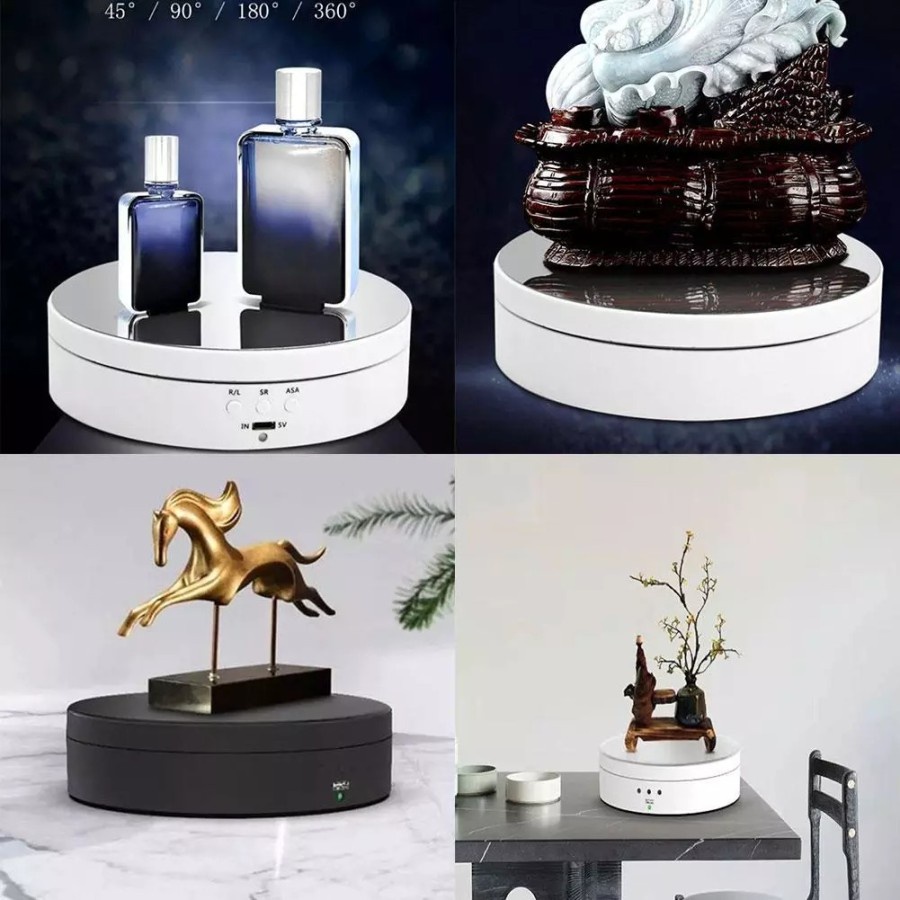 Jual Meja Display Putar Stand Produk Rotating Fotografi Video | Shopee ...