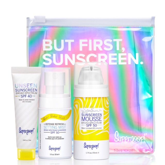 Jual Supergoop But First Sunscreen Set ( LIMITED EDITION ) | Shopee ...
