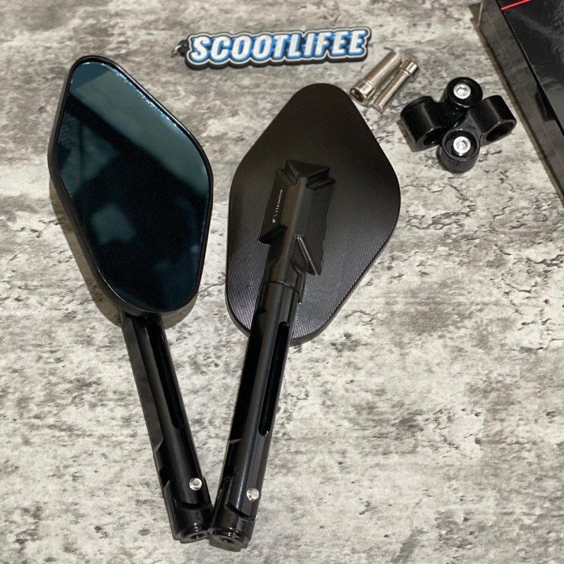 Jual Spion Rizoma Racing Ellise For Vespa Matic & universal | Shopee ...