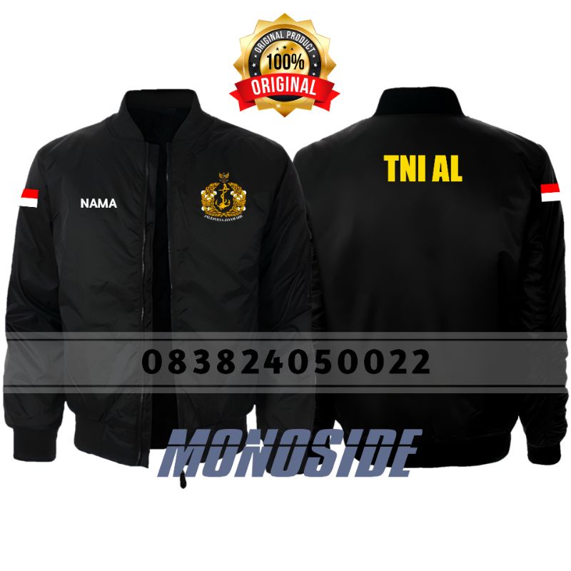 Jual Jaket Bomber TNI AL TENTARA NASIONAL ANGKATAN LAUT | Shopee Indonesia