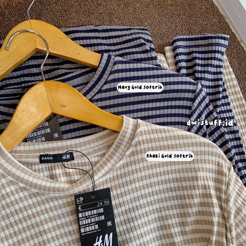 Jual dwistuff Basic Tee Kaos Lengan Panjang Rajut Rib Wafer Indonesia ...